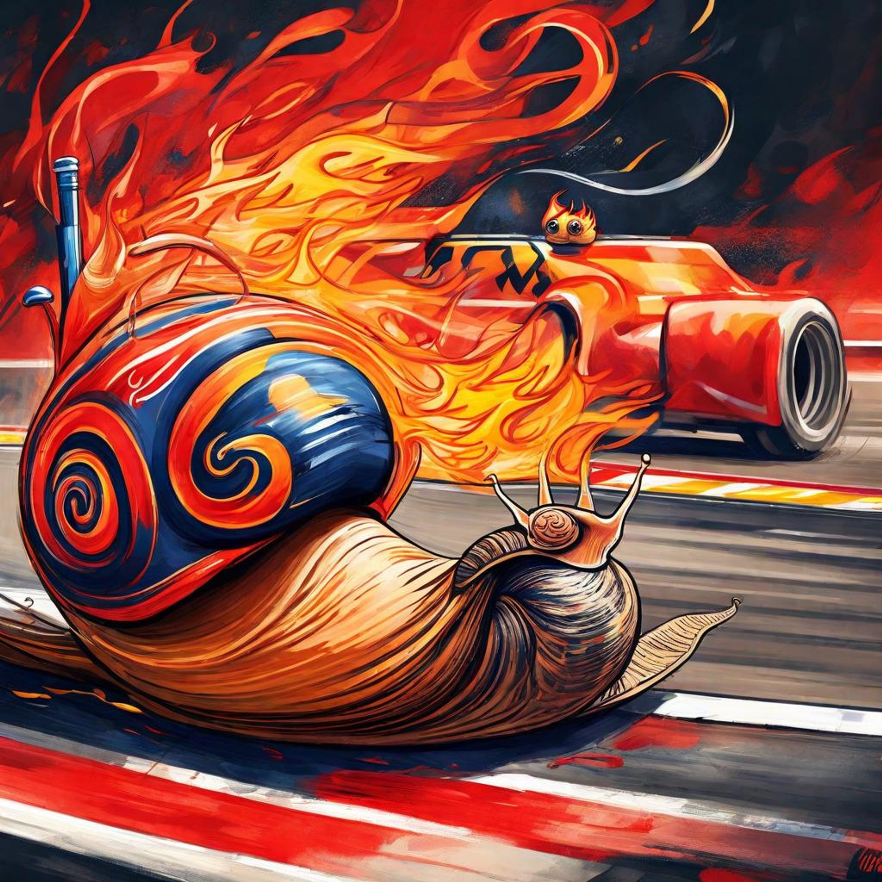 Turbo Snail Races Red Bull F1: Surprise Finish! - LimeWire