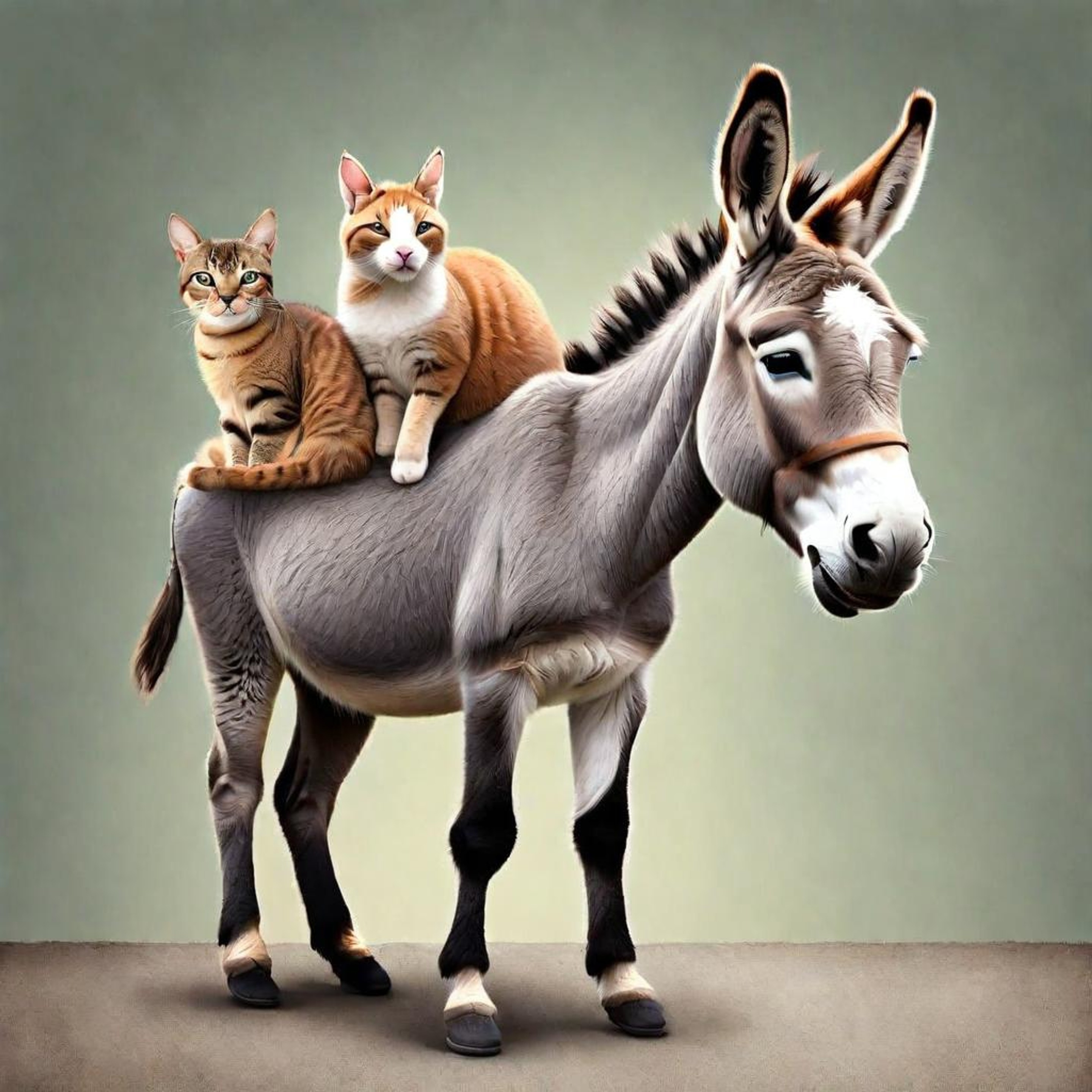 Donkey Carrying Cats - LimeWire