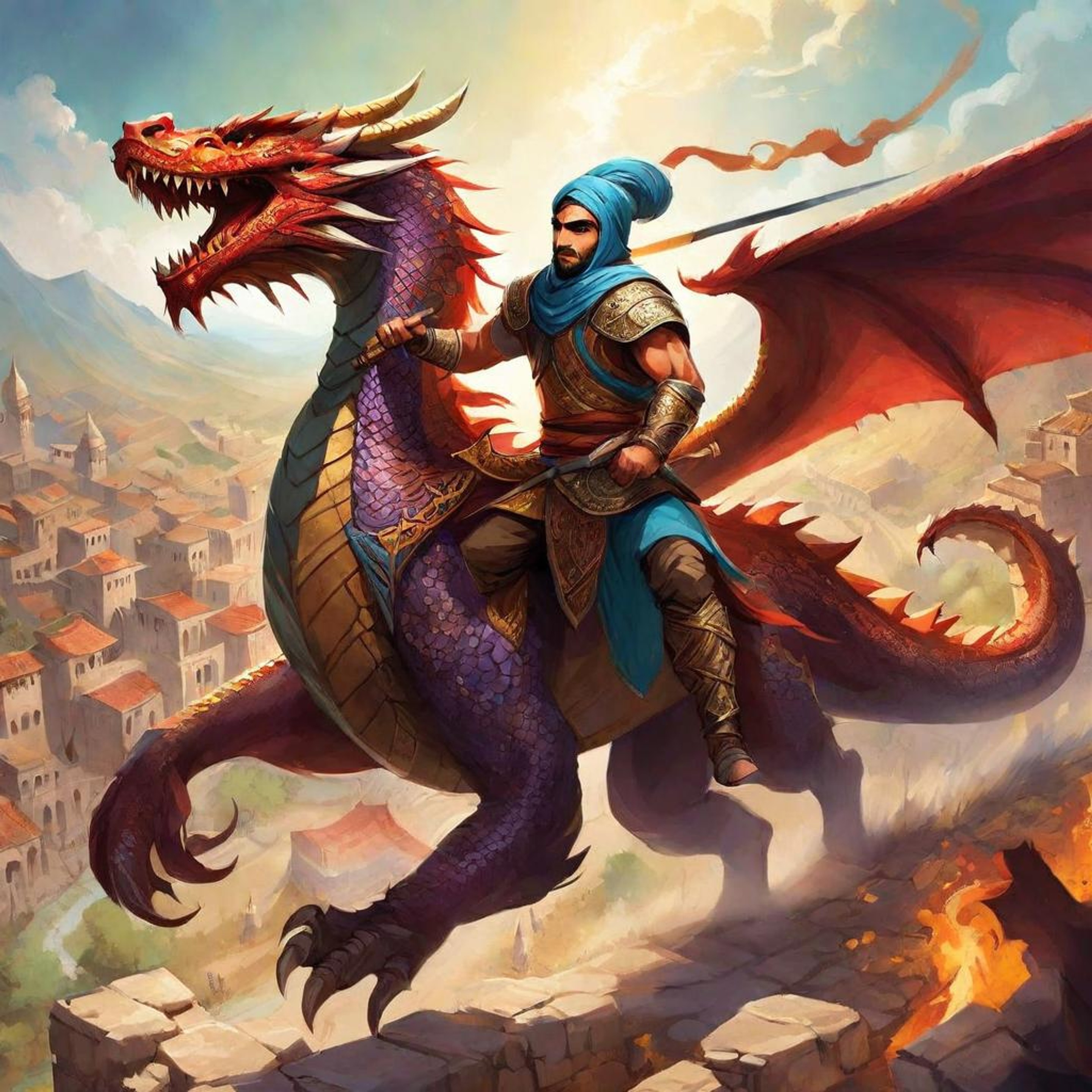 Rostam's Dragon Quest: A Legendary Warrior's Triumph - LimeWire