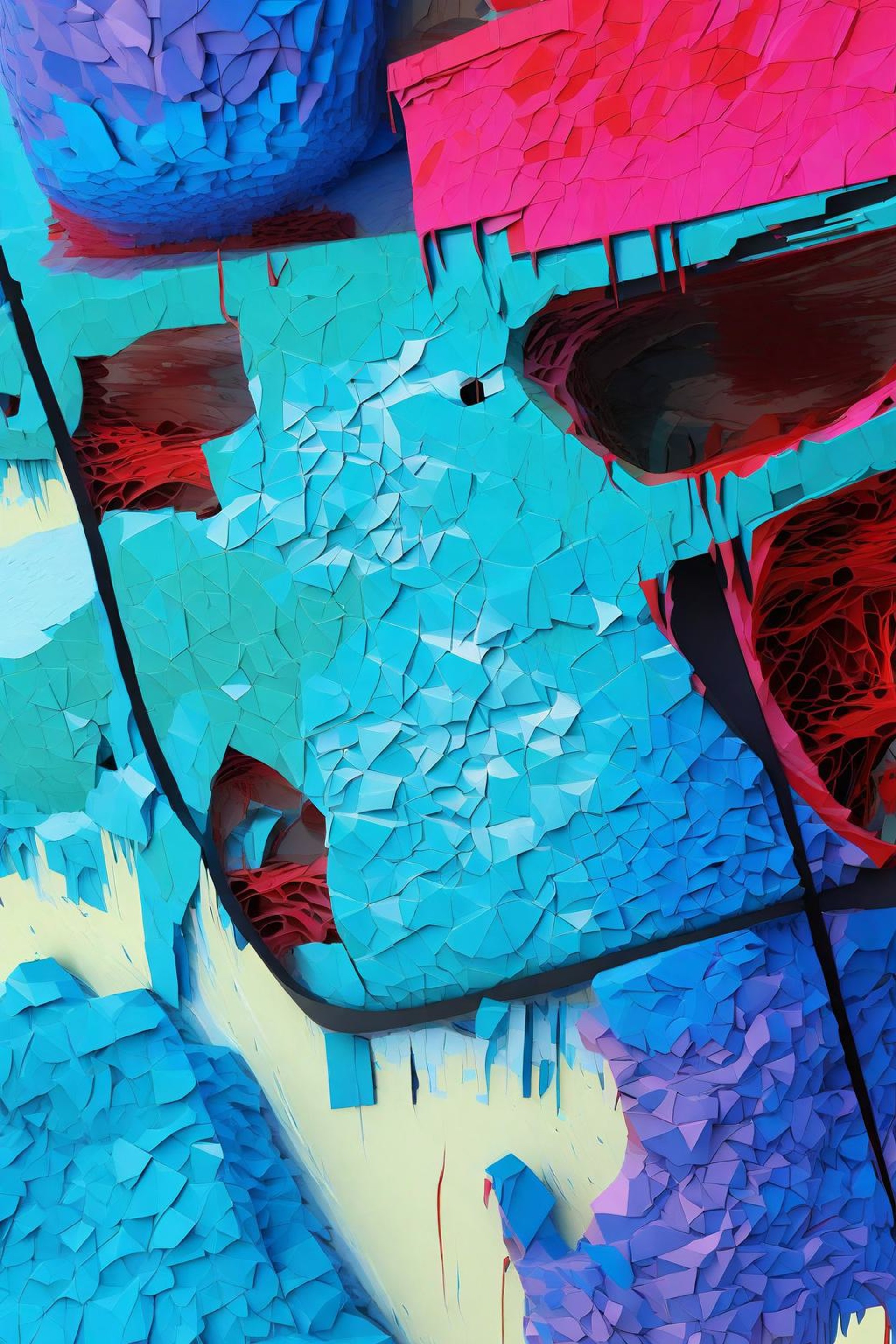 Abstract 3D Surface Texture - LimeWire