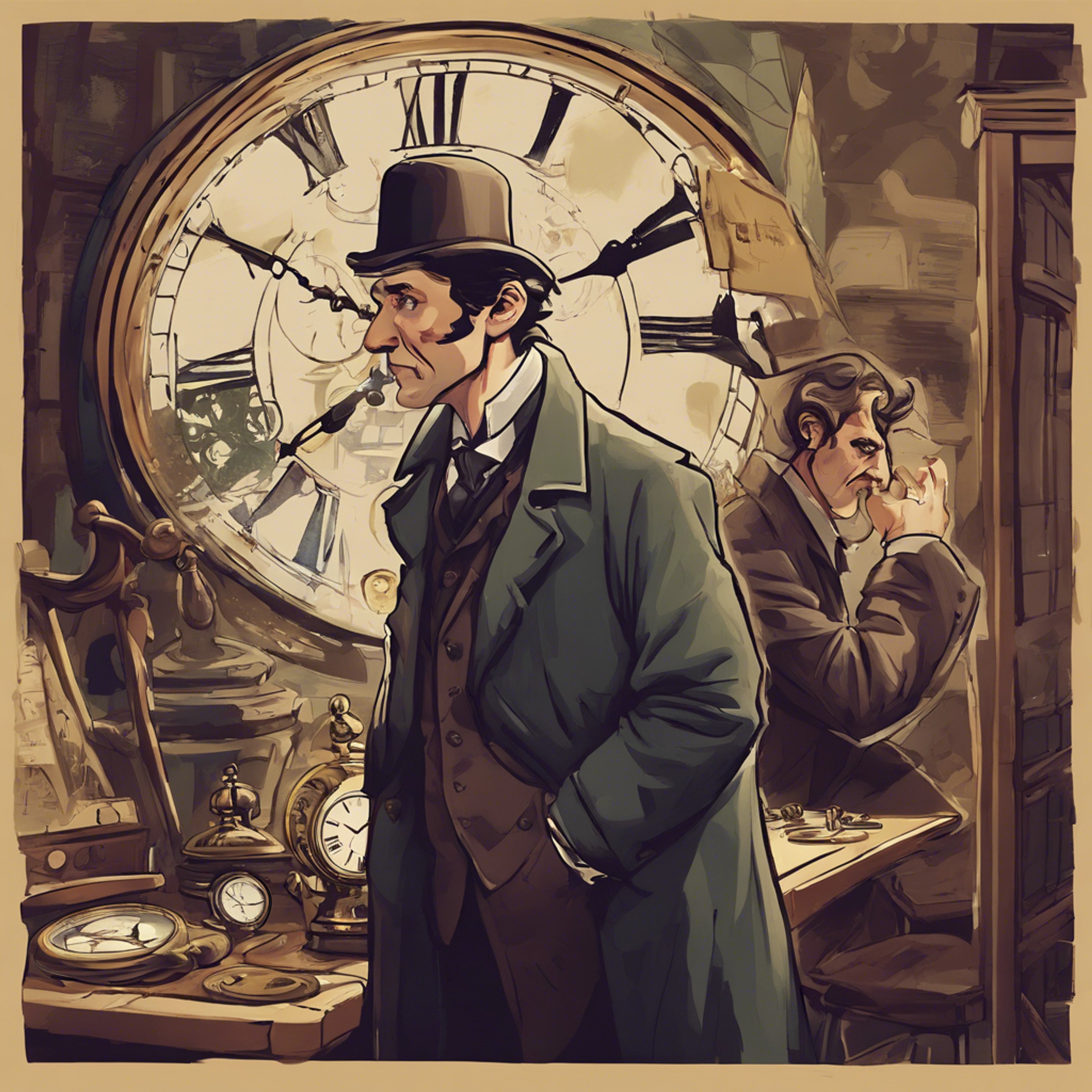 The Case of the Stolen Timepiece: A Holmes Brothers Mystery - LimeWire