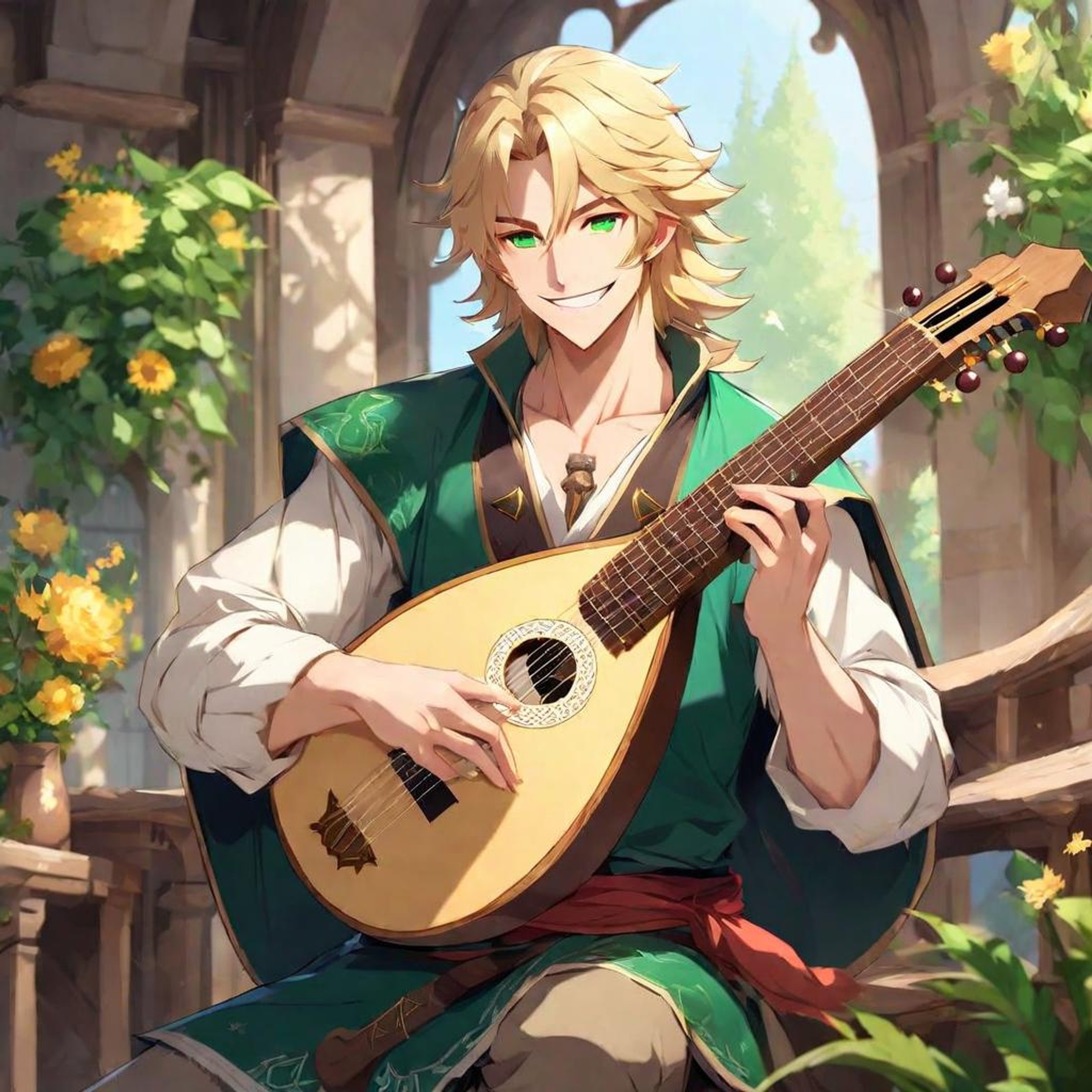 Bard with Lute: Musical Charisma in Action - LimeWire