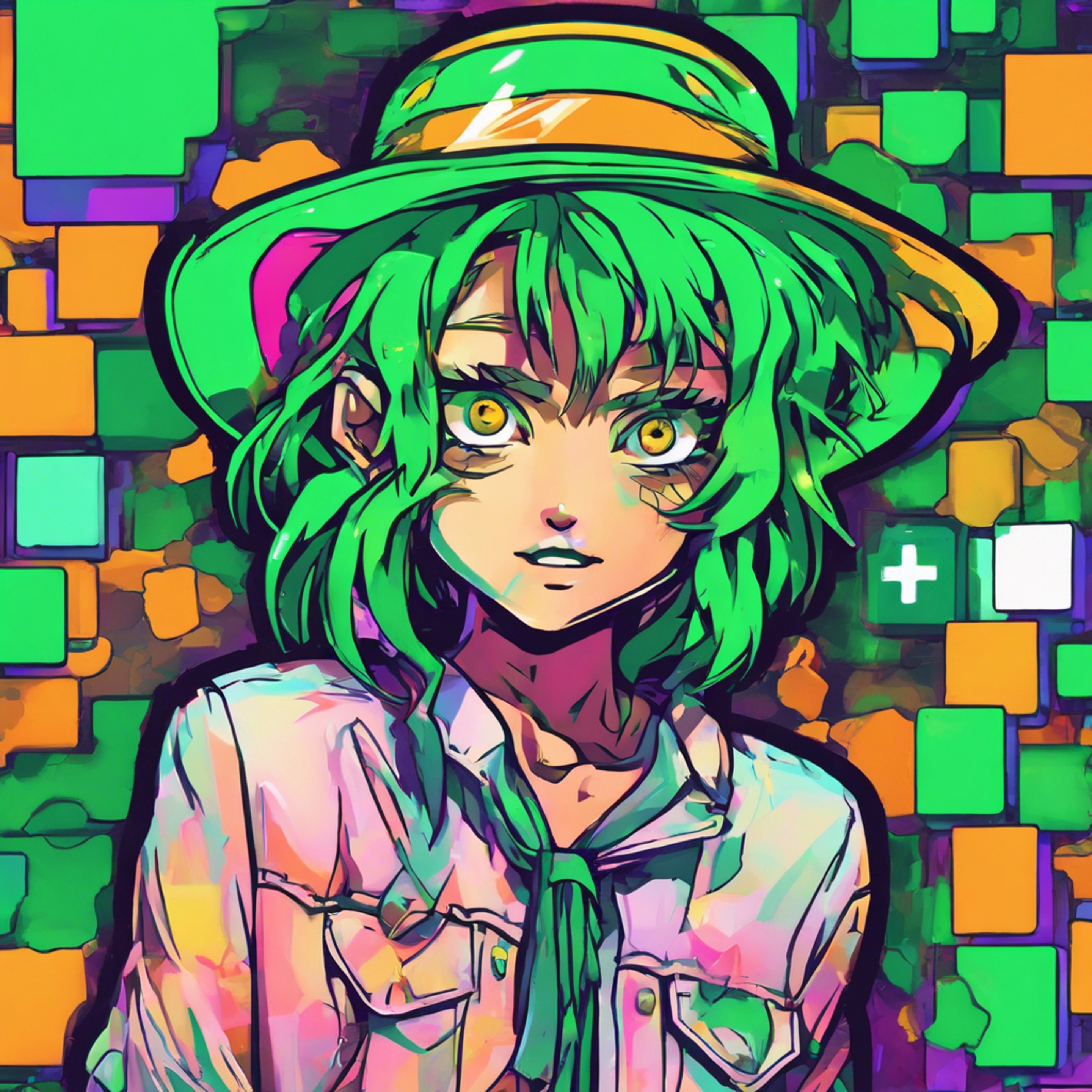 Funky Bitcoin Cowboy: Slip into the Crypto Anime Universe - LimeWire